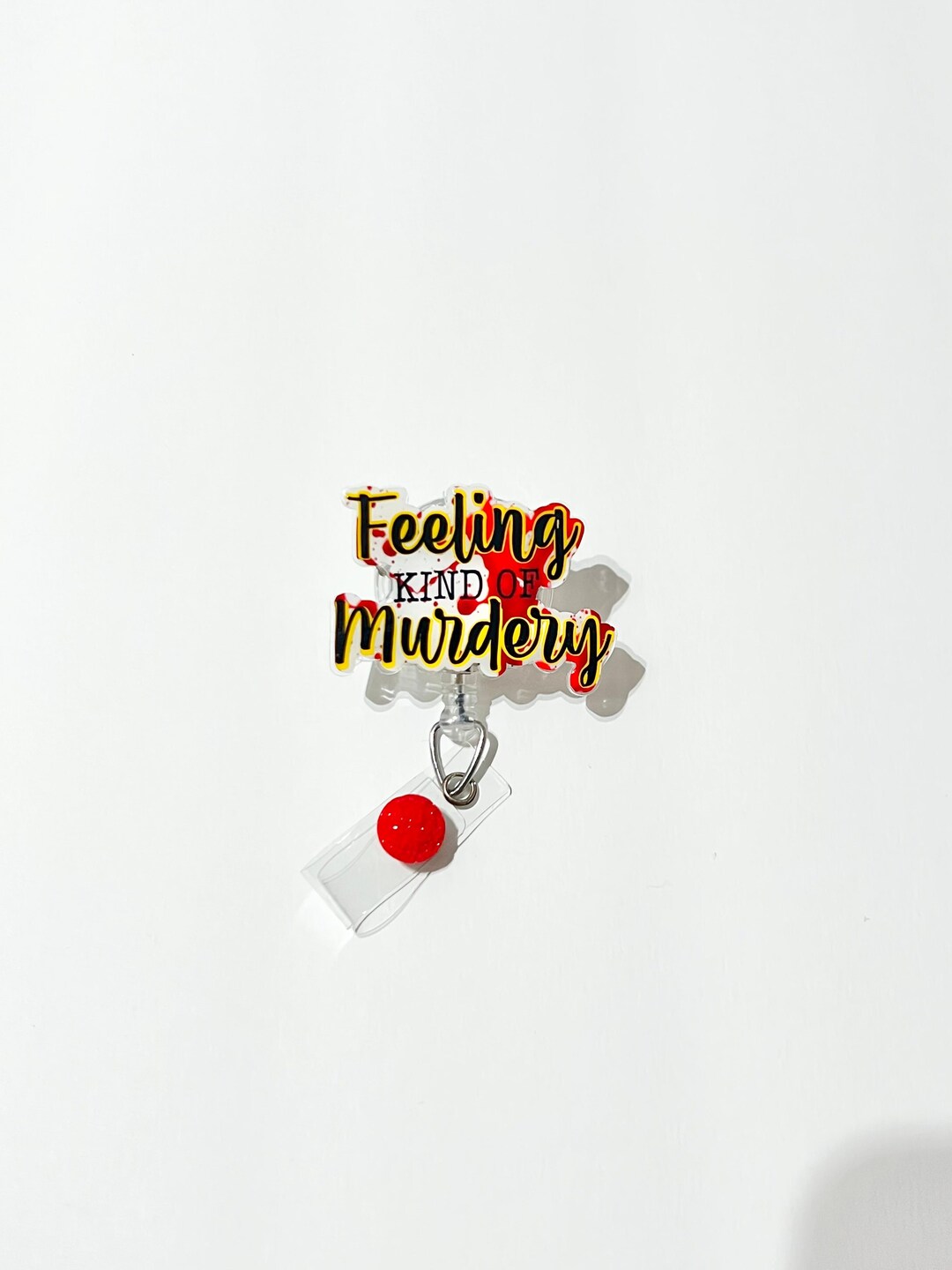 True Crime Badge Reel, Murder Show Badge Holder, Nurse Badge Reel, ID ...