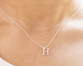 Letter H Necklace | Etsy UK