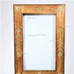 Inlaid Photo Frame|inlaid Mirror Frame| India Antique Frame|bone Inlay ...