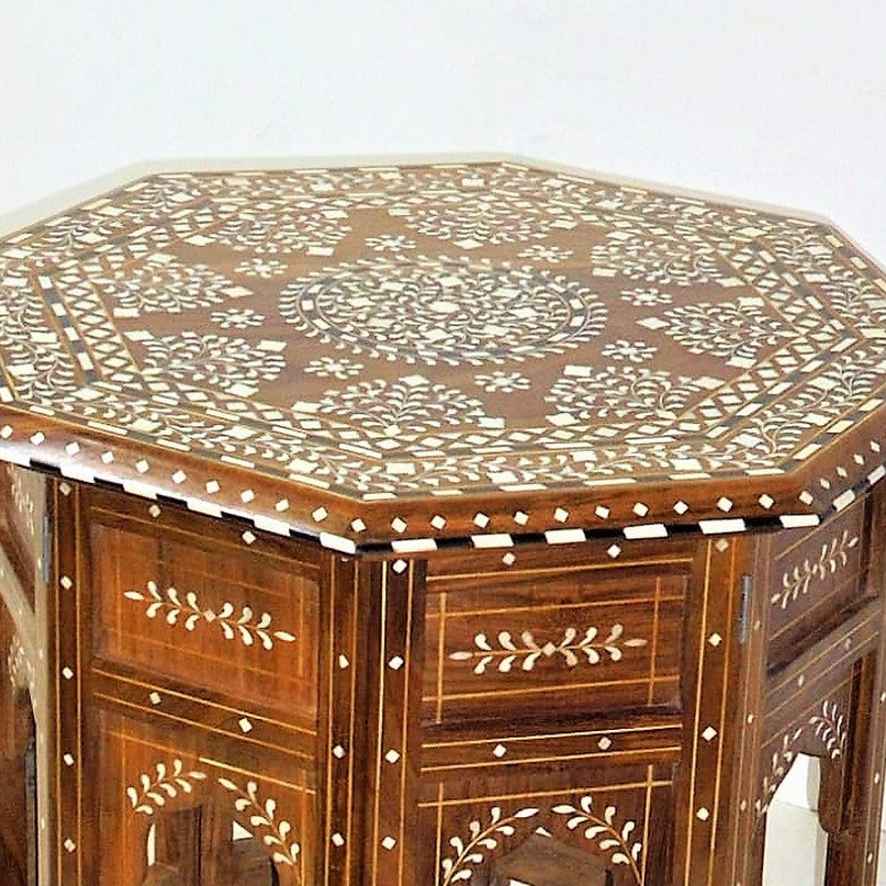 Bone Inlay Bench - Etsy