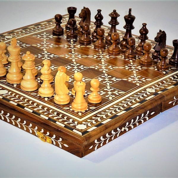 Indian Chess Set - Etsy