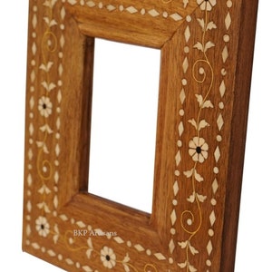 Inlaid Photo Frame|inlaid Mirror Frame| India Antique Frame|bone Inlay ...