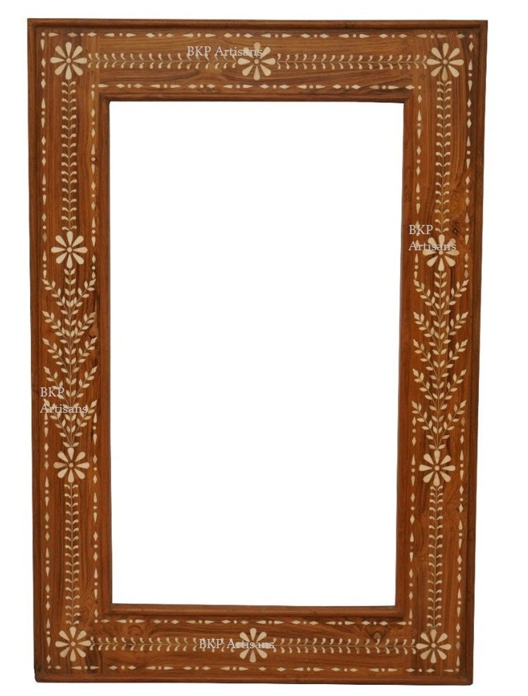 Inlaid Photo Frame|inlaid Mirror Frame| India Antique Frame|bone Inlay ...