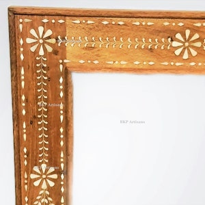 Inlaid Photo Frame|inlaid Mirror Frame| India Antique Frame|bone Inlay ...