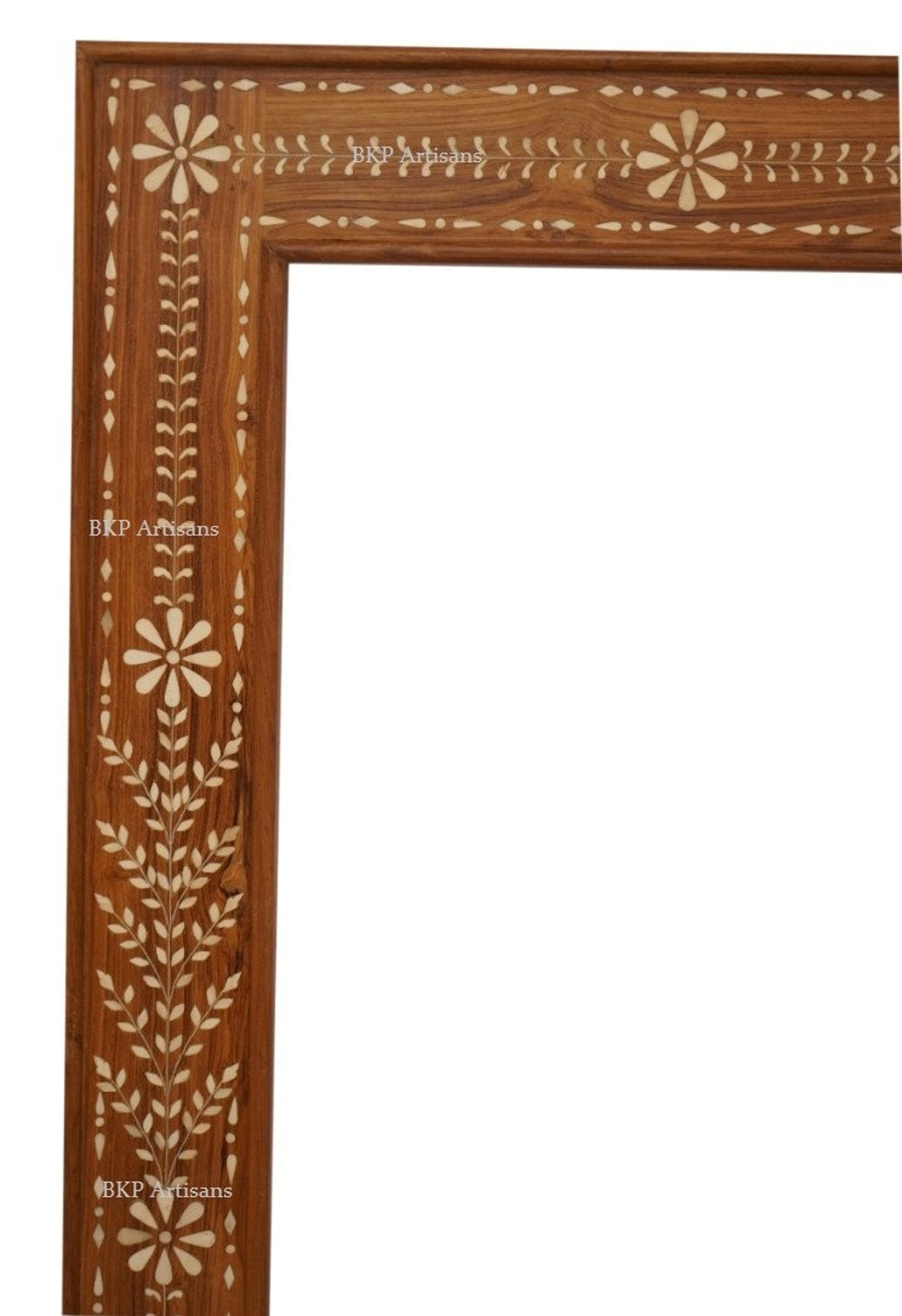 Inlaid Photo Frame|inlaid Mirror Frame| India Antique Frame|bone Inlay ...