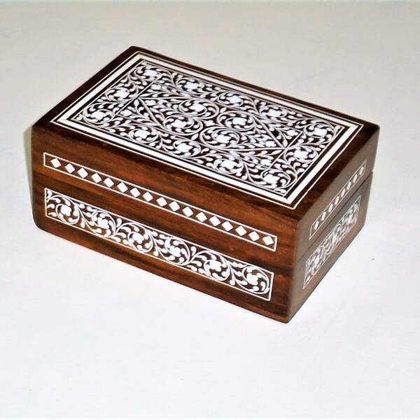 Bone Inlay Box - Etsy