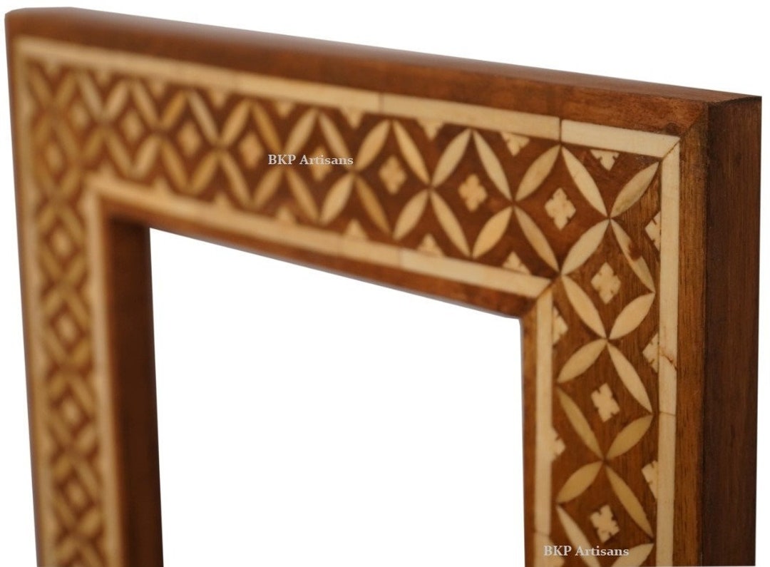Inlaid Photo Frame|inlaid Mirror Frame| India Antique Frame|bone Inlay ...