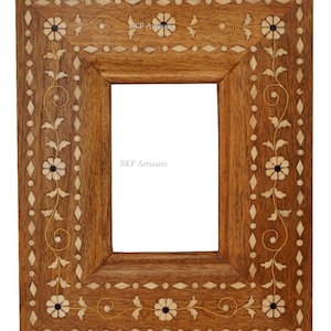 Inlaid Photo Frame|inlaid Mirror Frame| India Antique Frame|bone Inlay ...