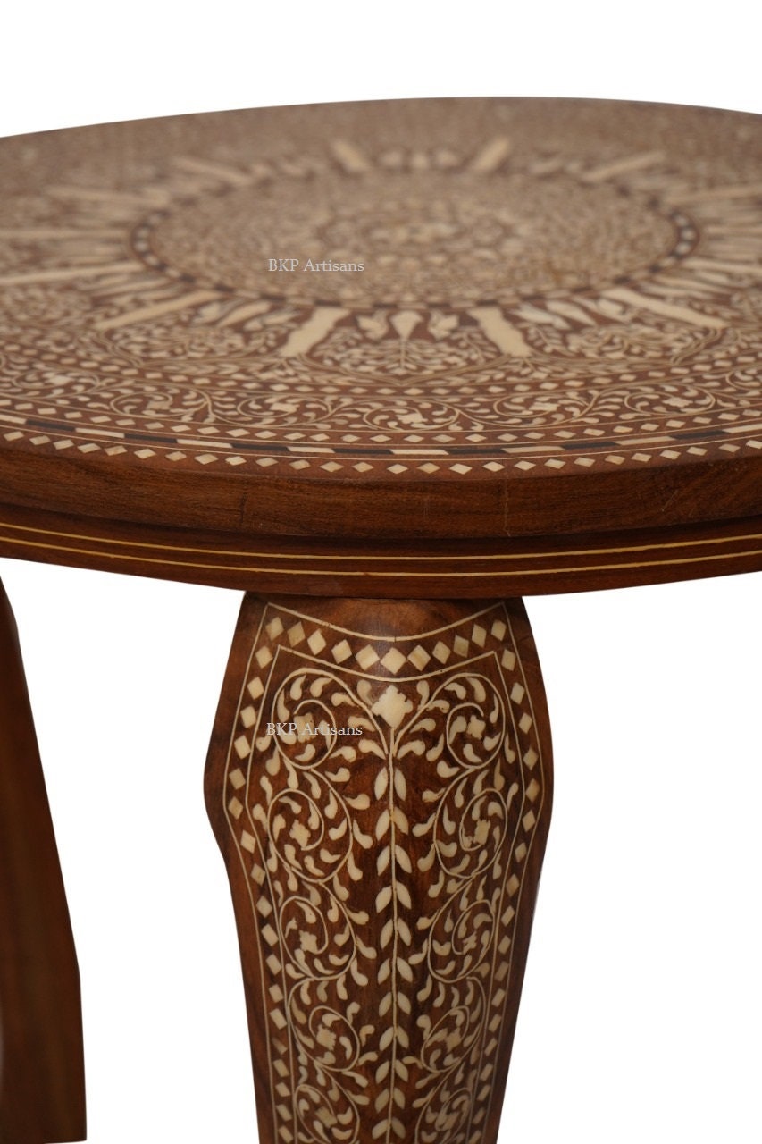 Inlay Coffee Tableinlaid Coffee Table Bone Inlay Coffee - Etsy