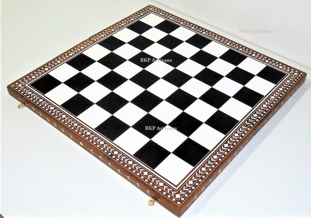 24 Inch Chess Board Only|foldable| Large 24 Inch Hand-crafted Inlaid ...