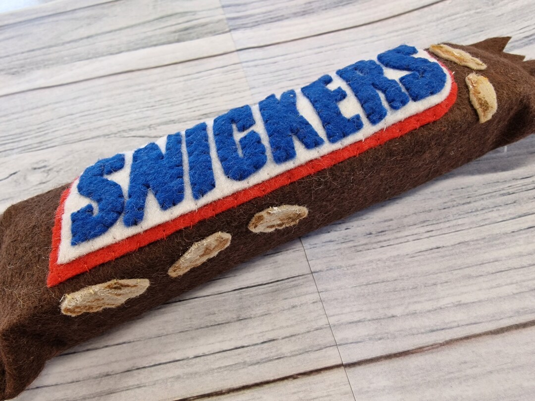 Felt Snickers Sweet Wrapper - Etsy