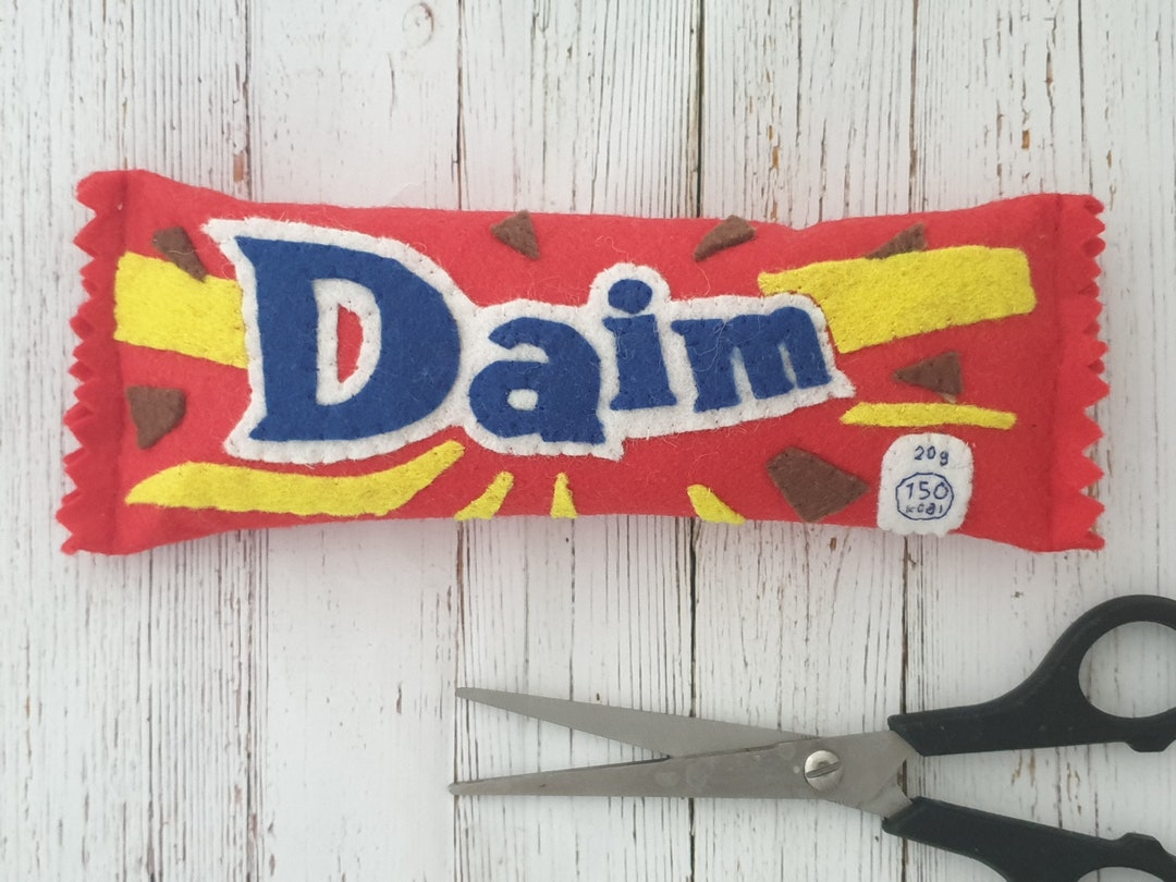 Felt Daim Sweet Wrapper - Etsy UK