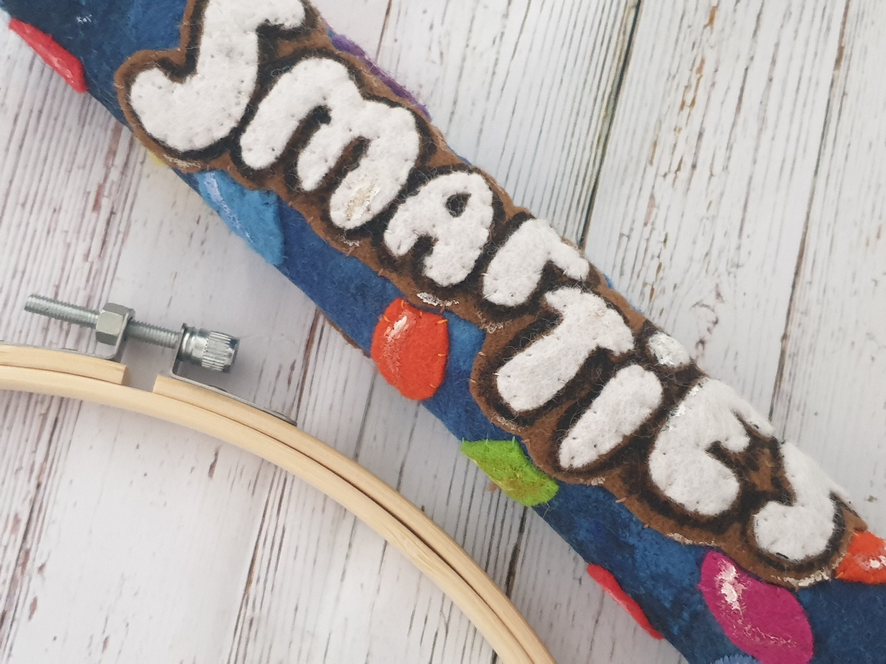 Felt Smarties Sweet Wrapper - Etsy UK