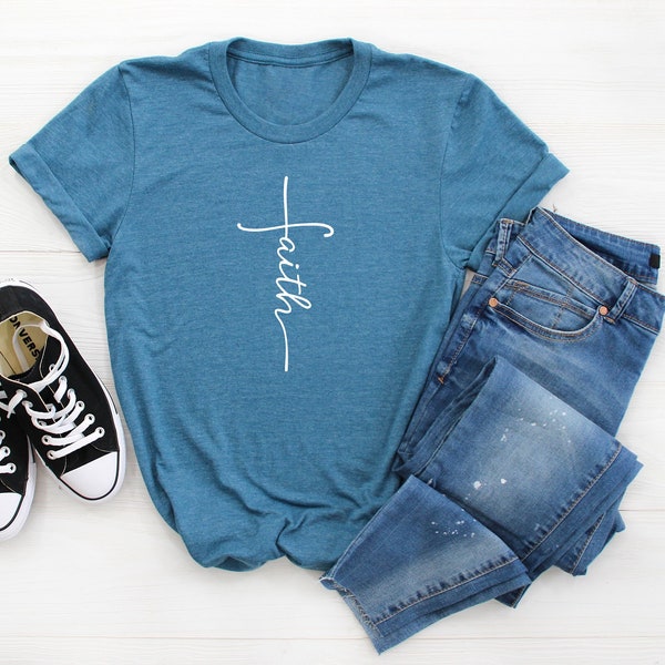 Faith T Shirts - Etsy