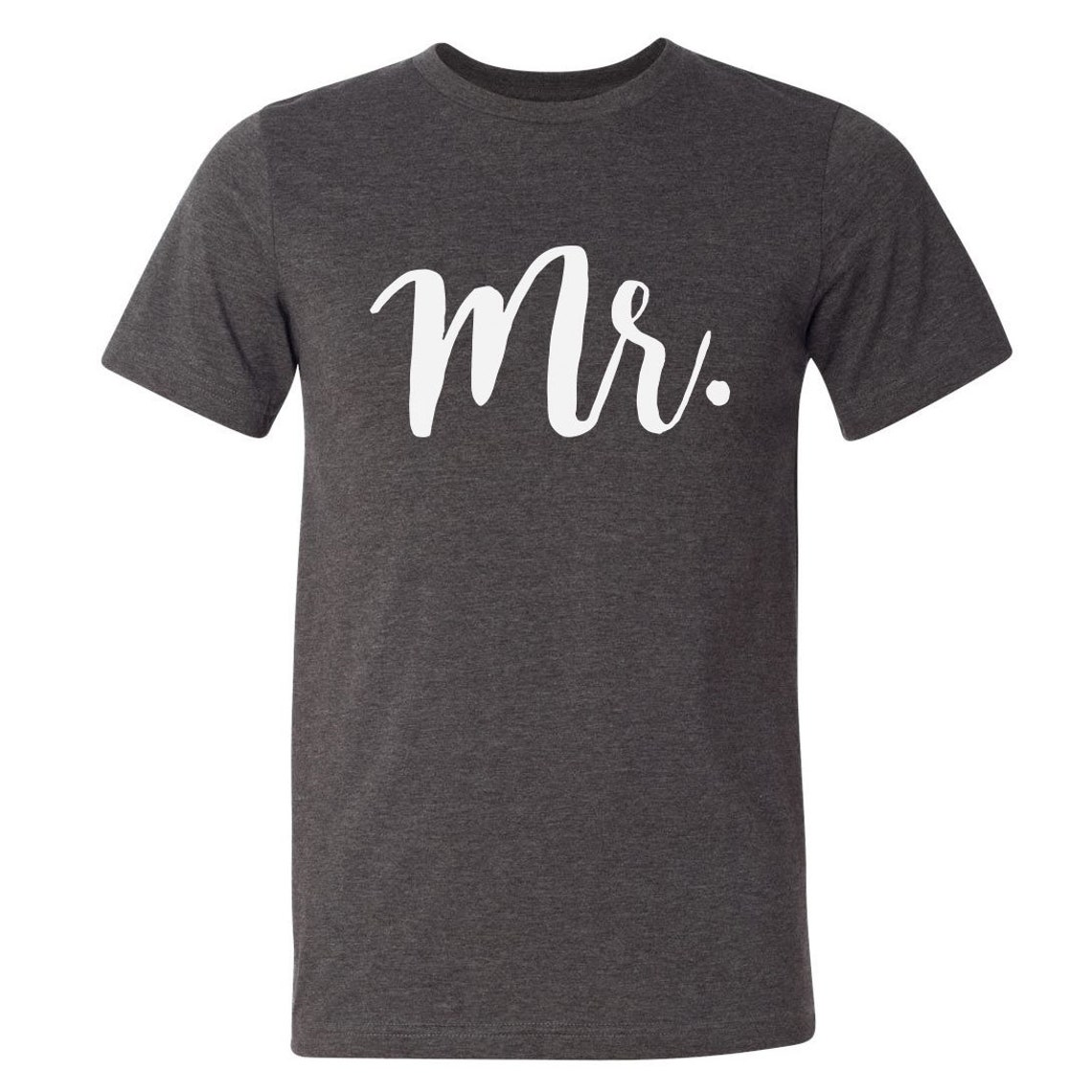 Mr. and Mrs. T-shirt Set Couples T Shirts Husband and Wife - Etsy