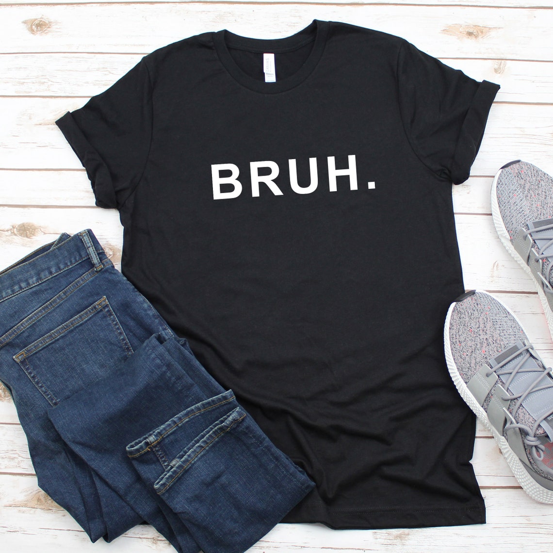 Bruh Shirt Gift for Teen Boy or Girl Funny Meme Quote Shirt | Etsy