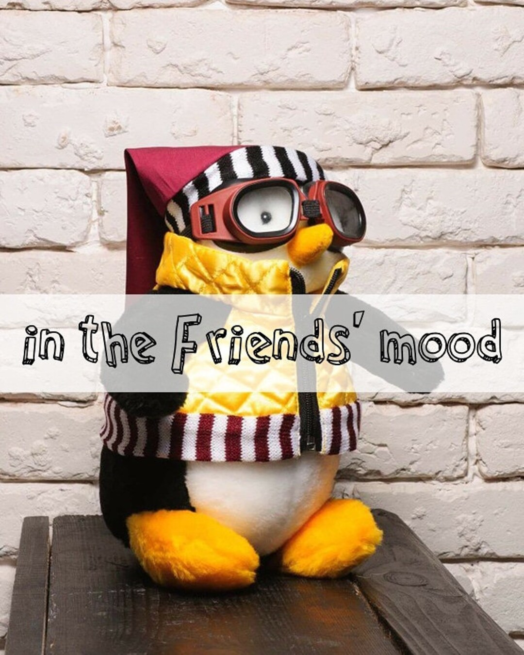 Huggsy Penguin Doll / Joey Tribbiani Hugsy / Plush Toy the Average Size ...