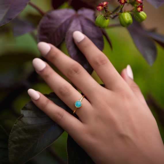Amazonite Rings