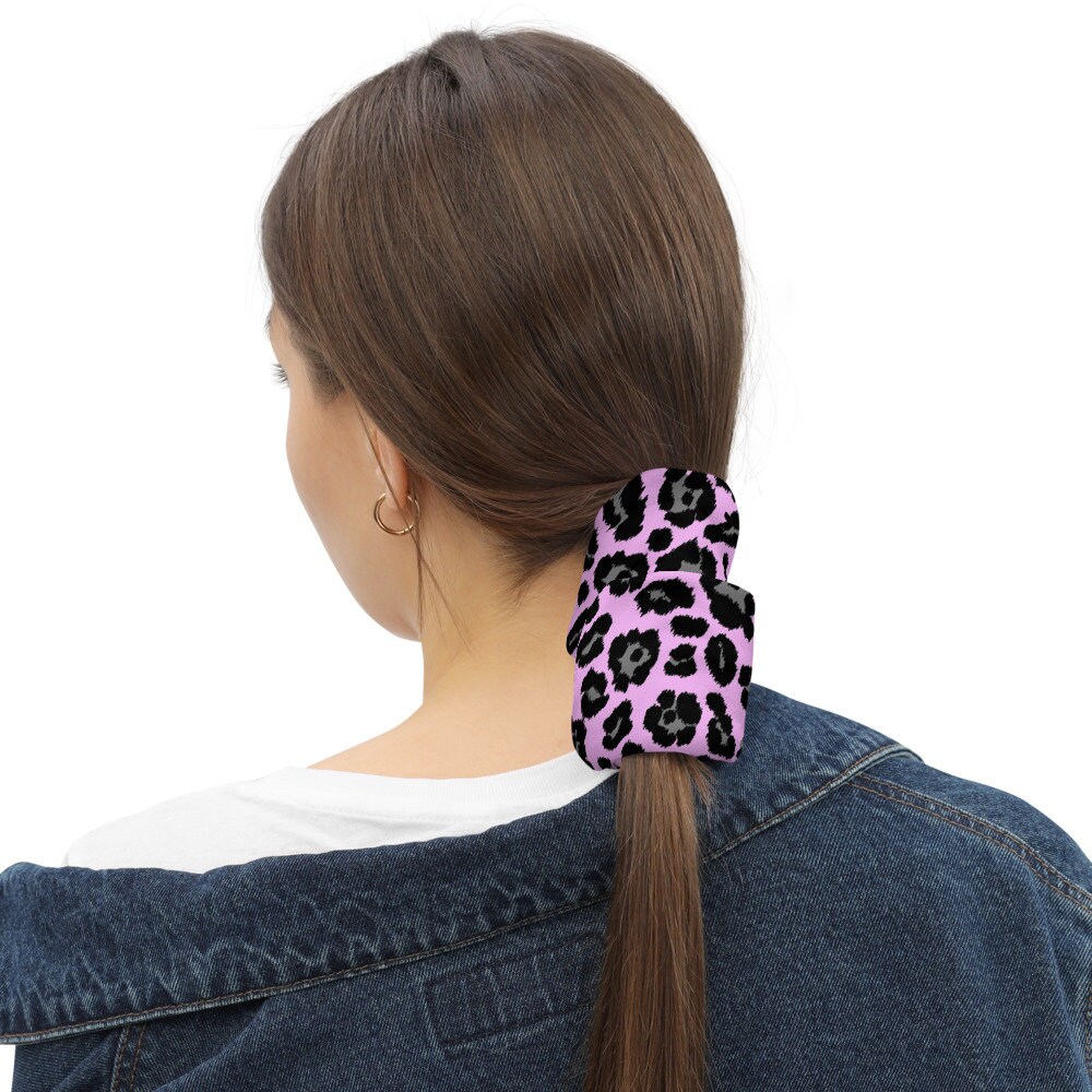 Kids Pink Leopard Face Mask Neck Gaiter for Girls Tweenteen - Etsy