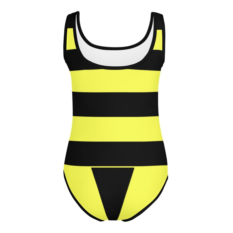 Girl Swimsuit, Honey Bee Swimsuit, Girls One Piece Swimsuit, Kids ...