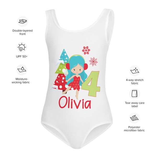 Kids Christmas Bathing Suit - Etsy