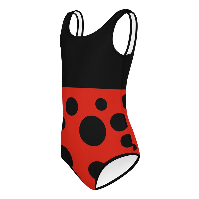 Girl Swimsuit, Ladybug Swimsuit for Girls, Little Girl One Piece ...