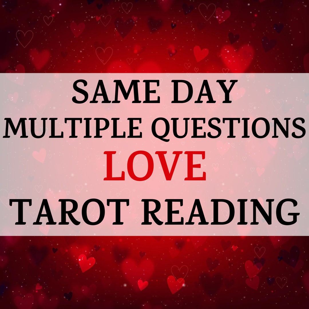 LOVE Tarot Reading Multiple Questions Relationship Reading Soulmate ...