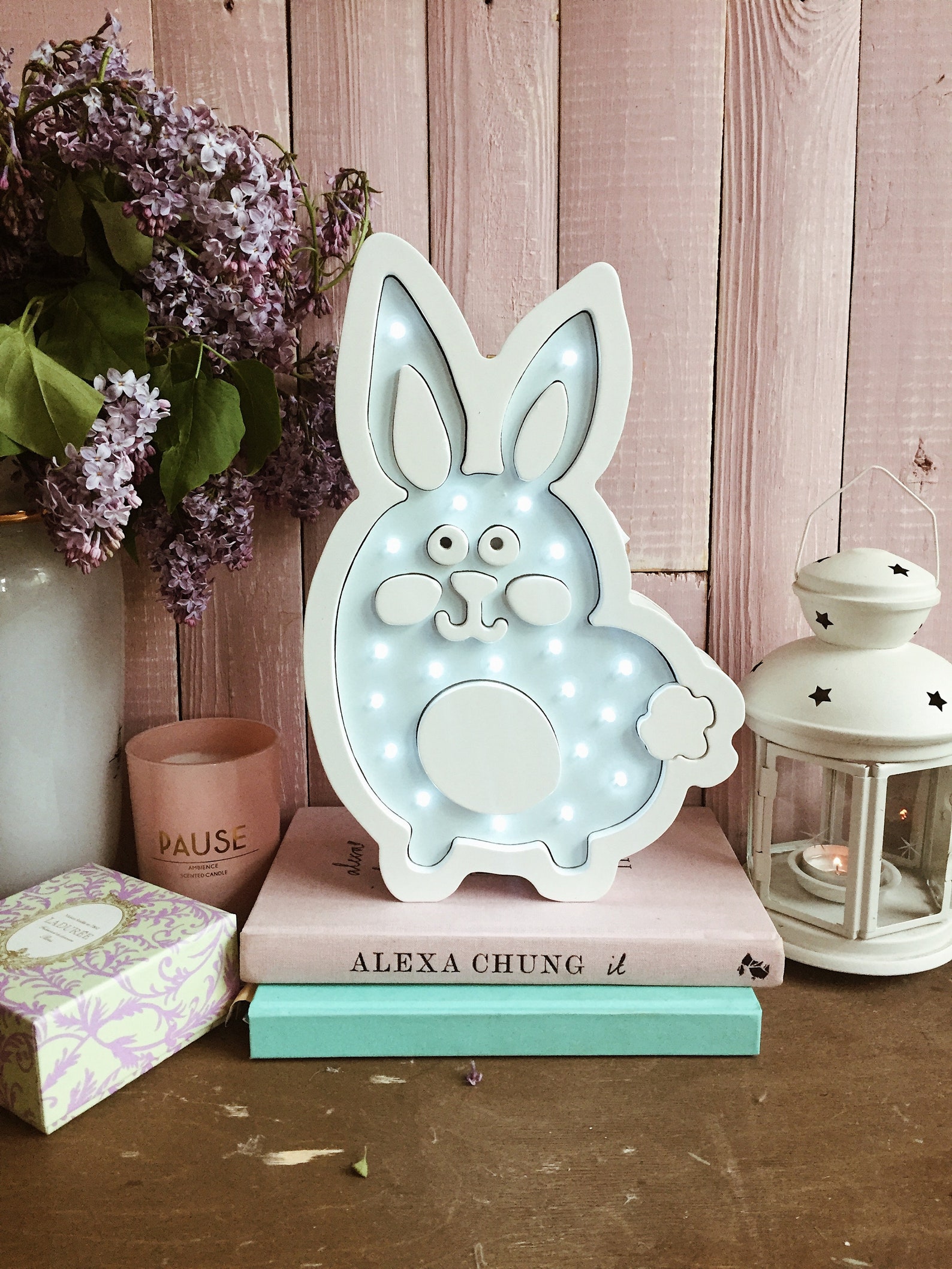 Kids Night Light Rabbit Design Wall Lighting Nursery Bunny - Etsy UK