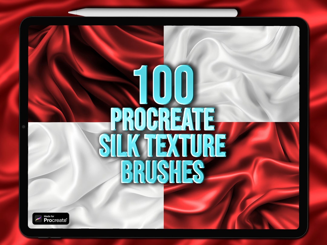 Silk Procreate Brushes. Silk Procreate Texture Brushes. Procreate Silk Texture Brushes - Etsy
