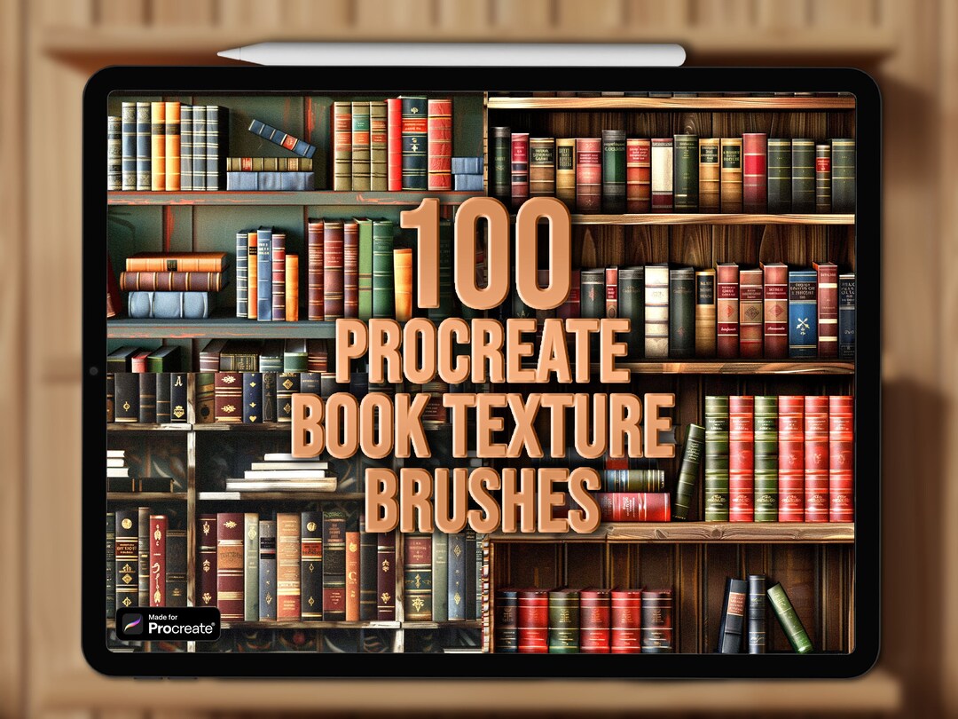 Book Procreate Texture Brushes Procreate Books Brushes Procreate Book ...