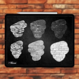 Brick Procreate Texture Brushes | Procreate Brick Brushes | Procreate ...