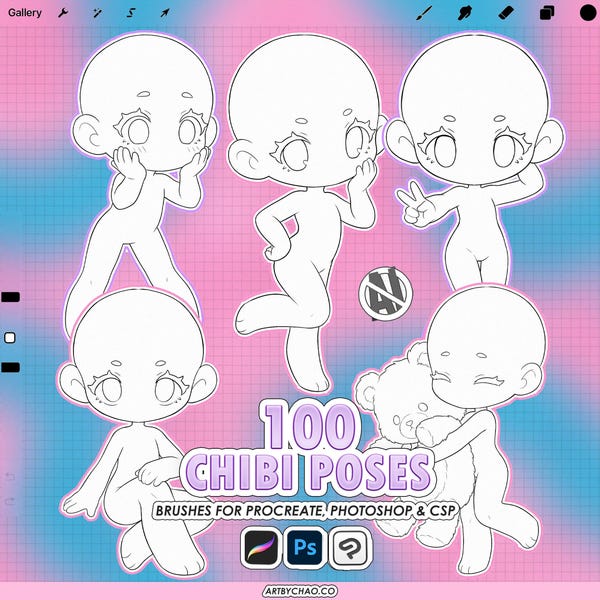 Chibi Bases - Etsy