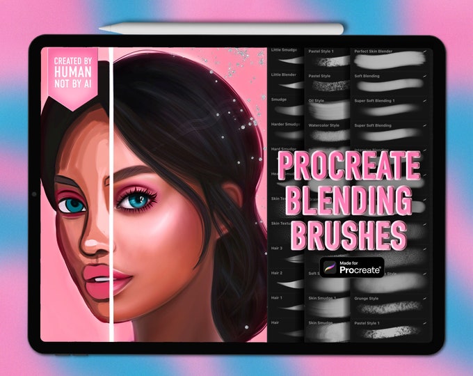 Smudge Blend Brushes for Procreate X 11 Instant Download - Etsy