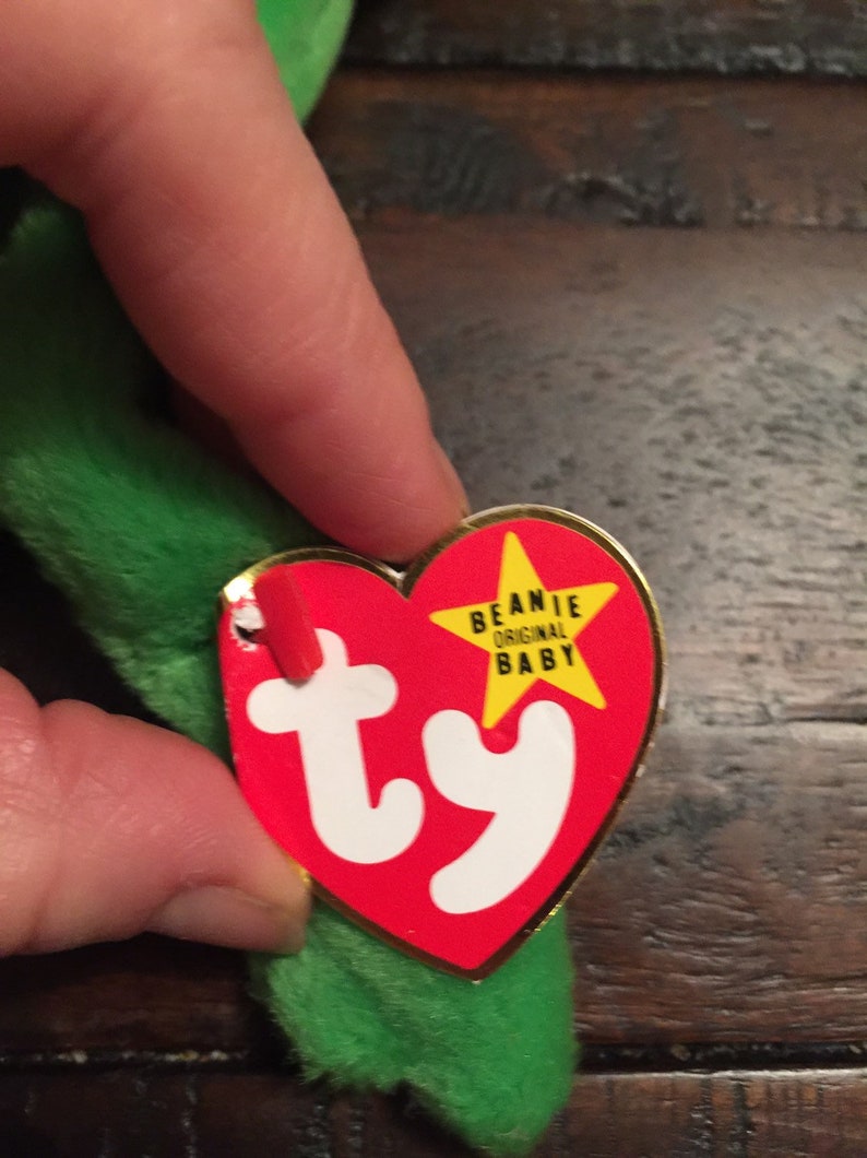 Ty Beanie Baby Ultra Rare Legs the Frog 1993 Retired W/ Pvc & Errors - Etsy