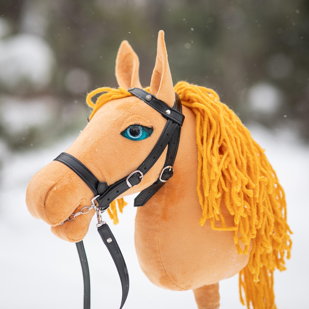 Hobby Horse A4 Size | Palomino Quarter Horse Style Hobbyhorse With ...