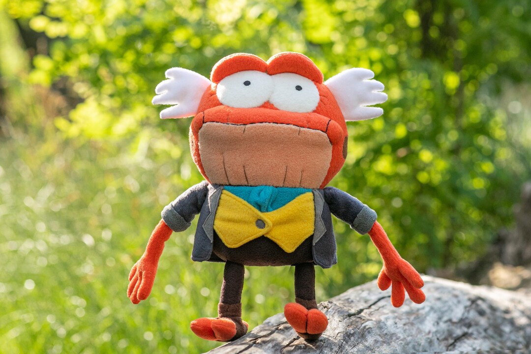 Hop Pop Plushie Amphibia Inspired Hopediah Plantar Plush, Amphibia ...