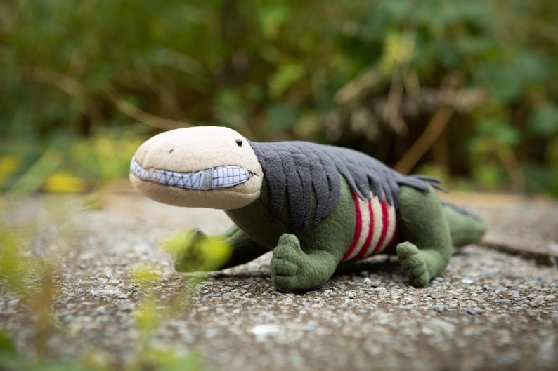 SCP 682 Reptile Plush , Hard to Destroy Reptile Handmade Soft ...