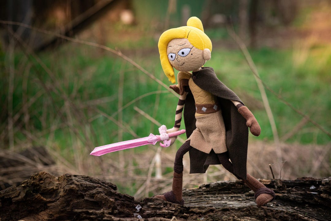 Sasha Waybright Amphibia Inspired Sasha Doll, Amphibia Plush, Handmade ...