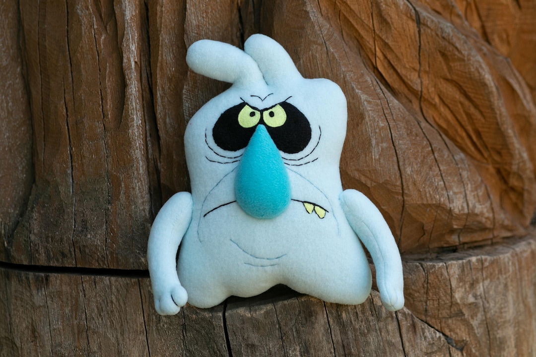Grumpy Scratch Plush the Ghost and Molly Mcgee Inspired Handmade Soft ...