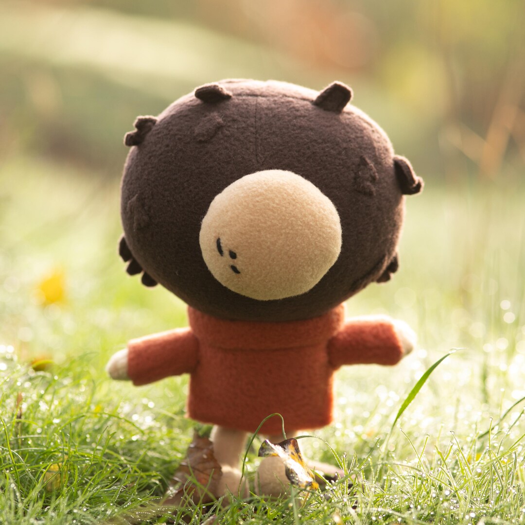 Tontu Plushie - Handmade Alpha Plush, Hilda Inspired, Nisse, 6.8in High ...