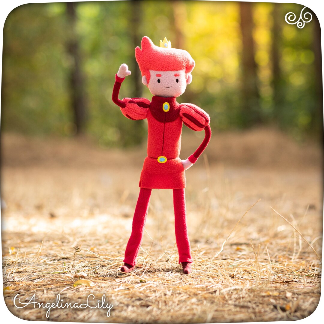Prince Gumball Doll, Gary Prince Plushie, Handmade Plush, 16.9in High ...