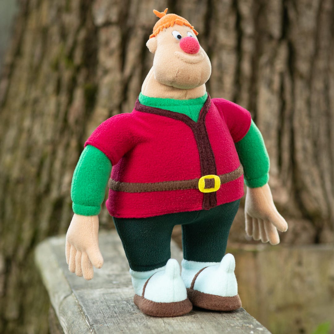 Willie the Giant Plushie, Handmade Stuffed Plush, 13.3 Inches in High ...