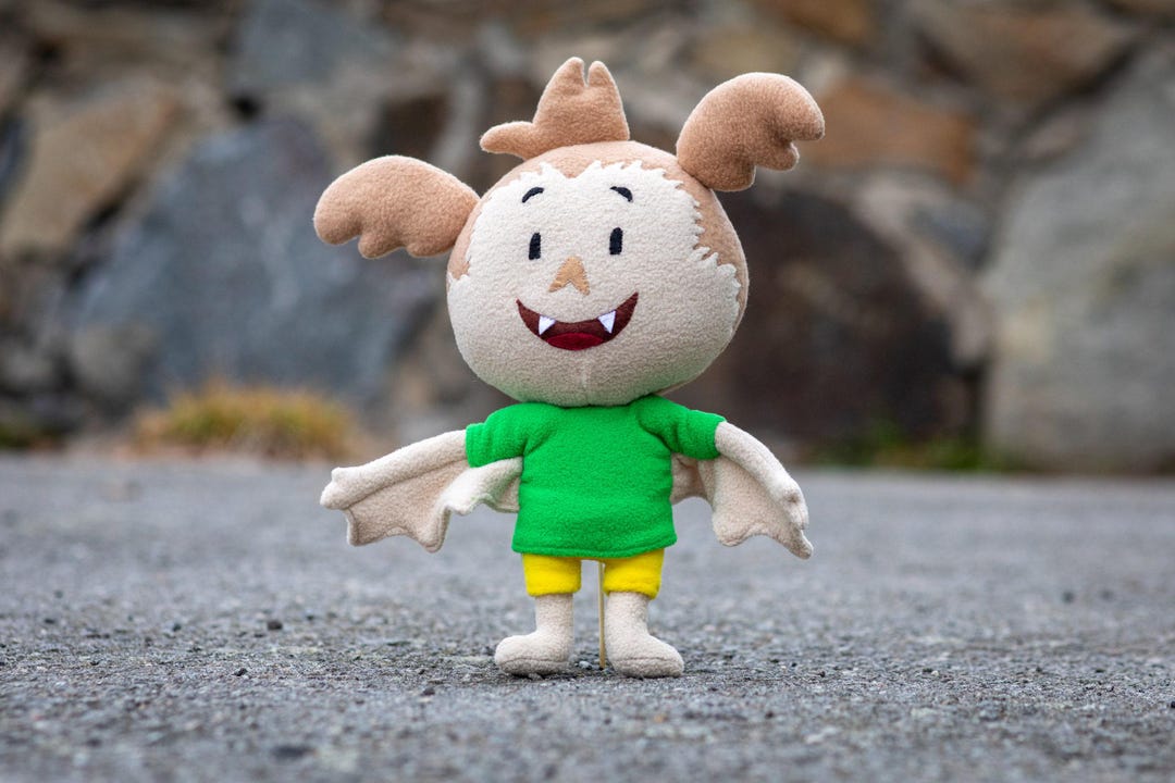 Ari Plush Inspired by Elinor Wonders Why Ari Plush , Ari Vampire Bat ...