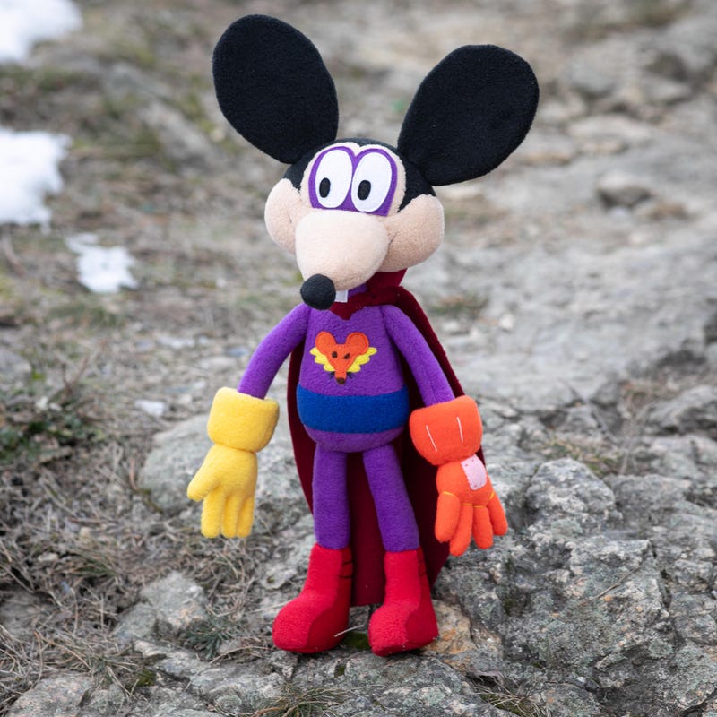 Mickey Mouse Puppet - Etsy