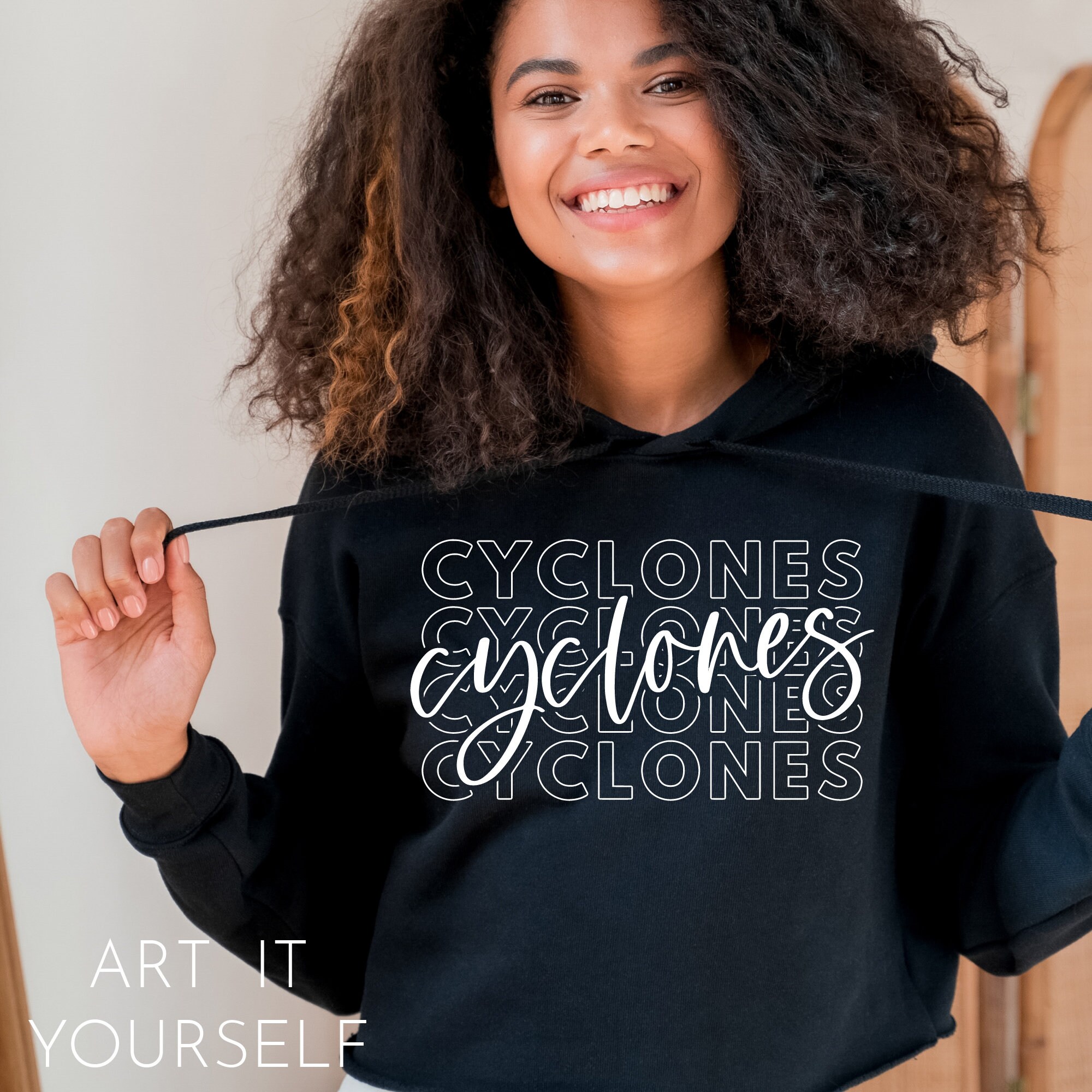 Cyclones Team Design Team Apparel Cyclones File Cyclones - Etsy