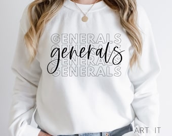Winfield Generals Png - Etsy