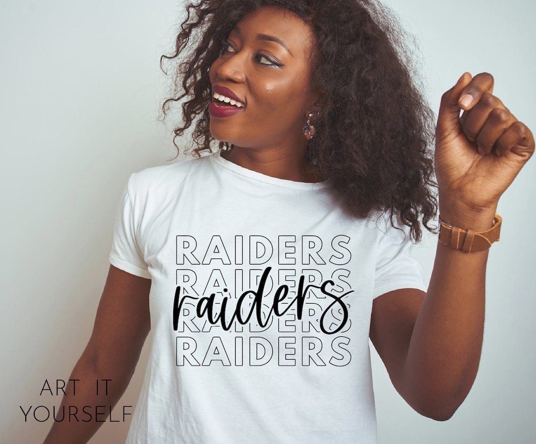 Raiders Team Design, Team Apparel, Raiders File, Raiders Mascot, Cricut ...