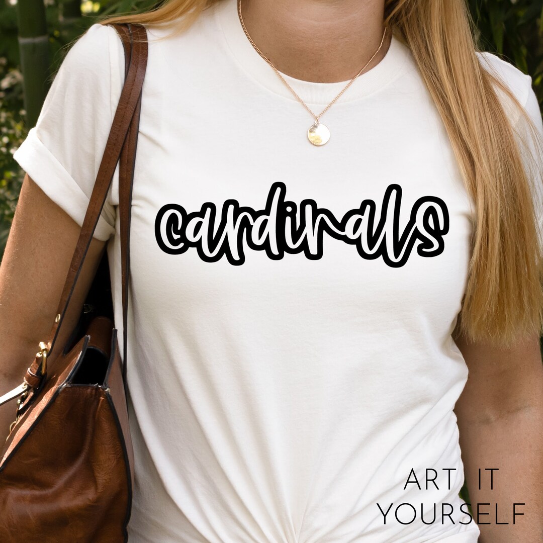 Cardinals Script Team Design, SVG PNG PDF (digital Download) - Etsy