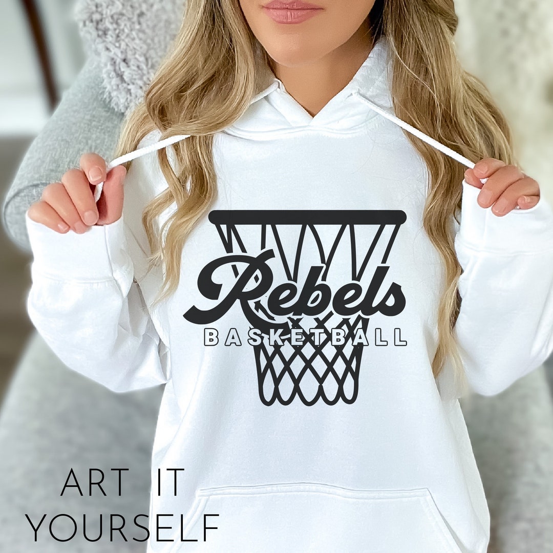 Rebels Basketball Retro Team Design, Team Apparel, Rebels File, Rebels ...
