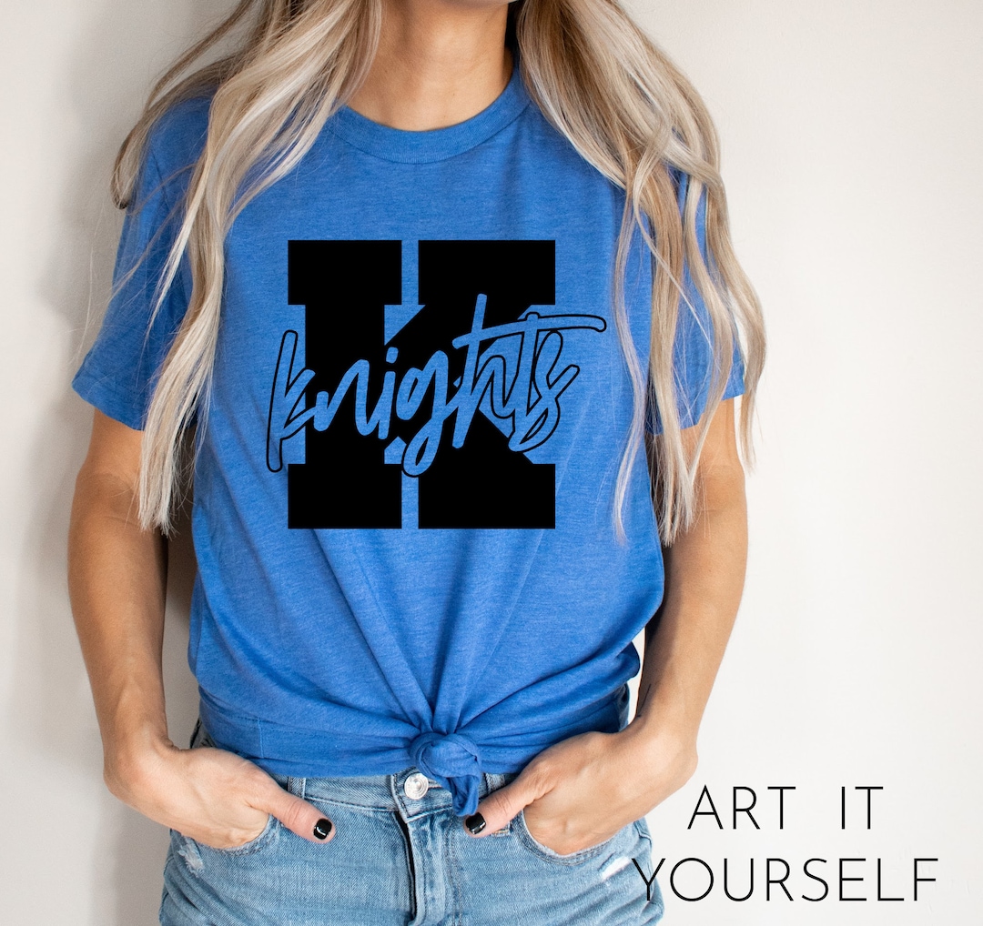 Knights Team Design, Team Apparel, Knights File, Knights Mascot, Cricut ...